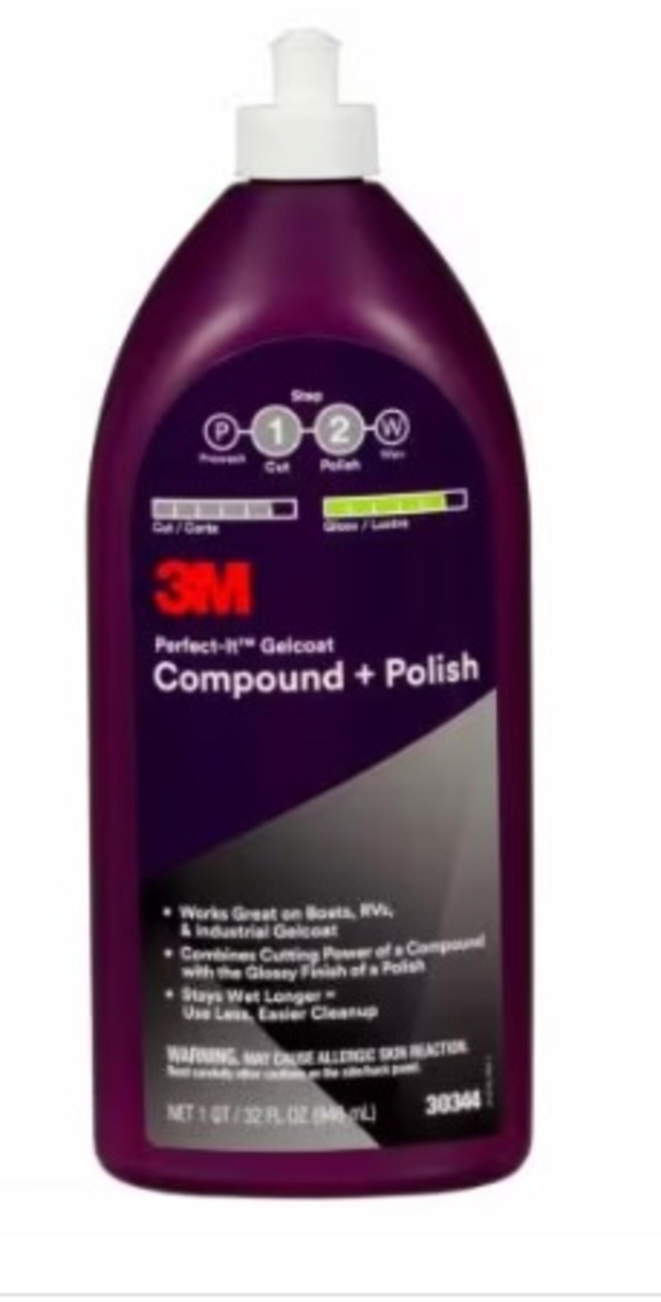 3m Perfect-it Pasta Abrasiva+polish Per Gelcoat 946ml | Fuorigiri Nautica