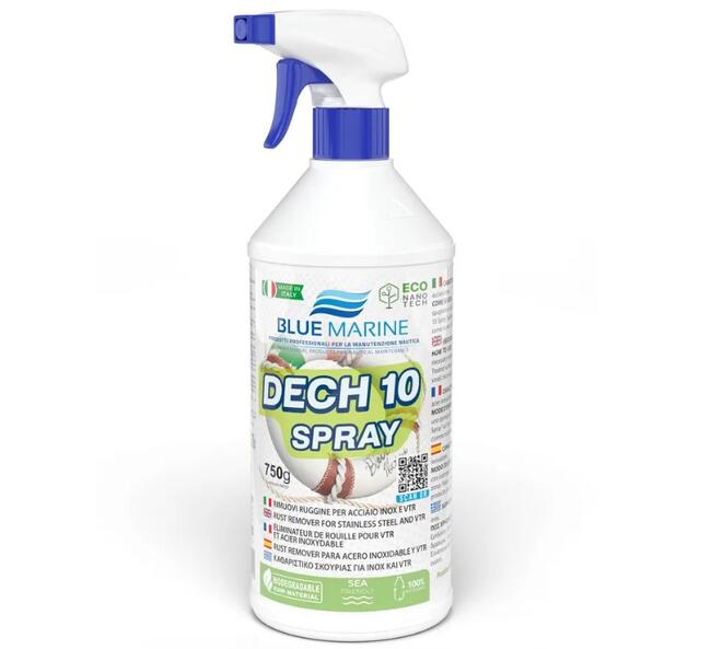 Dech 10 Spray Elimina Ruggine 750 Ml | Fuorigiri Nautica